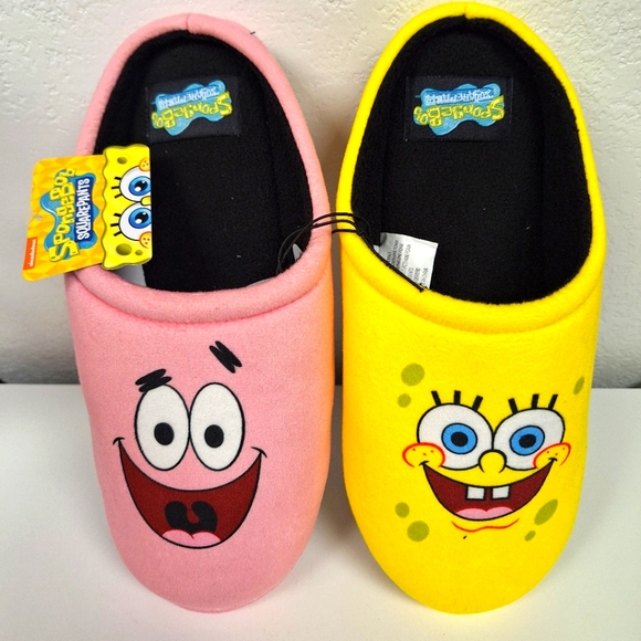 Shoes | Spongebob And Patrick Slippers New With Tags | Poshmark